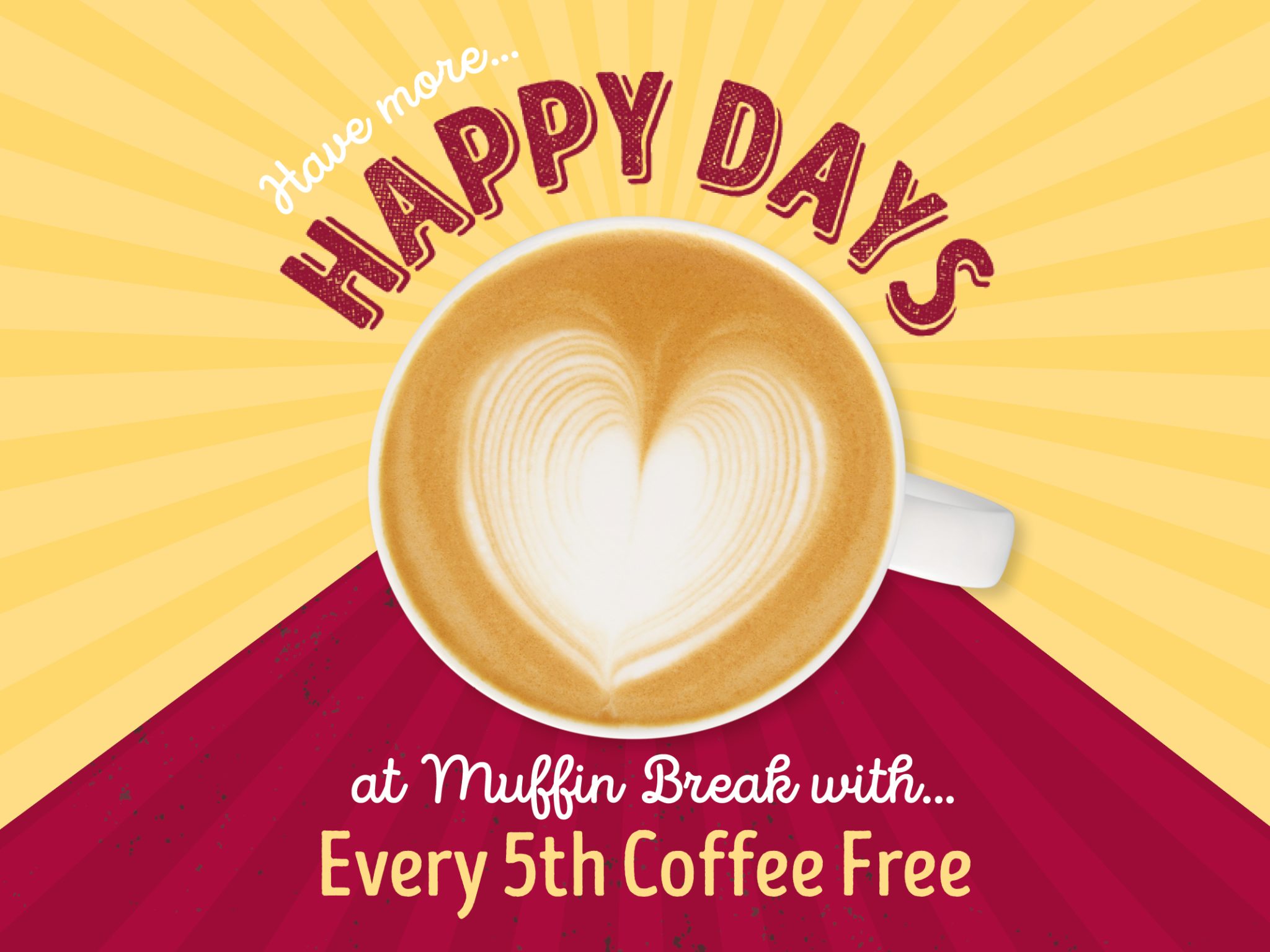 Muffin Break Rewards Cards – Milford Centre